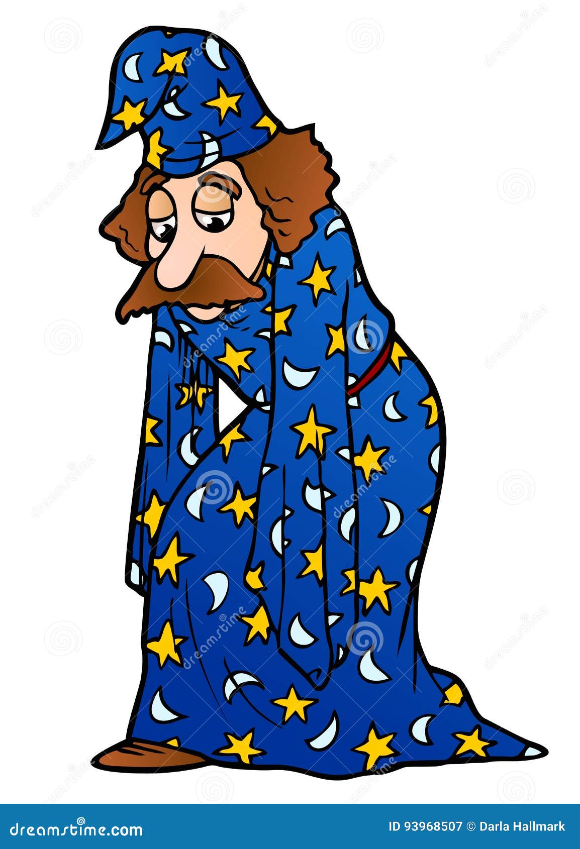 The Magic is Gone stock vector. Illustration of exhausted - 93968507