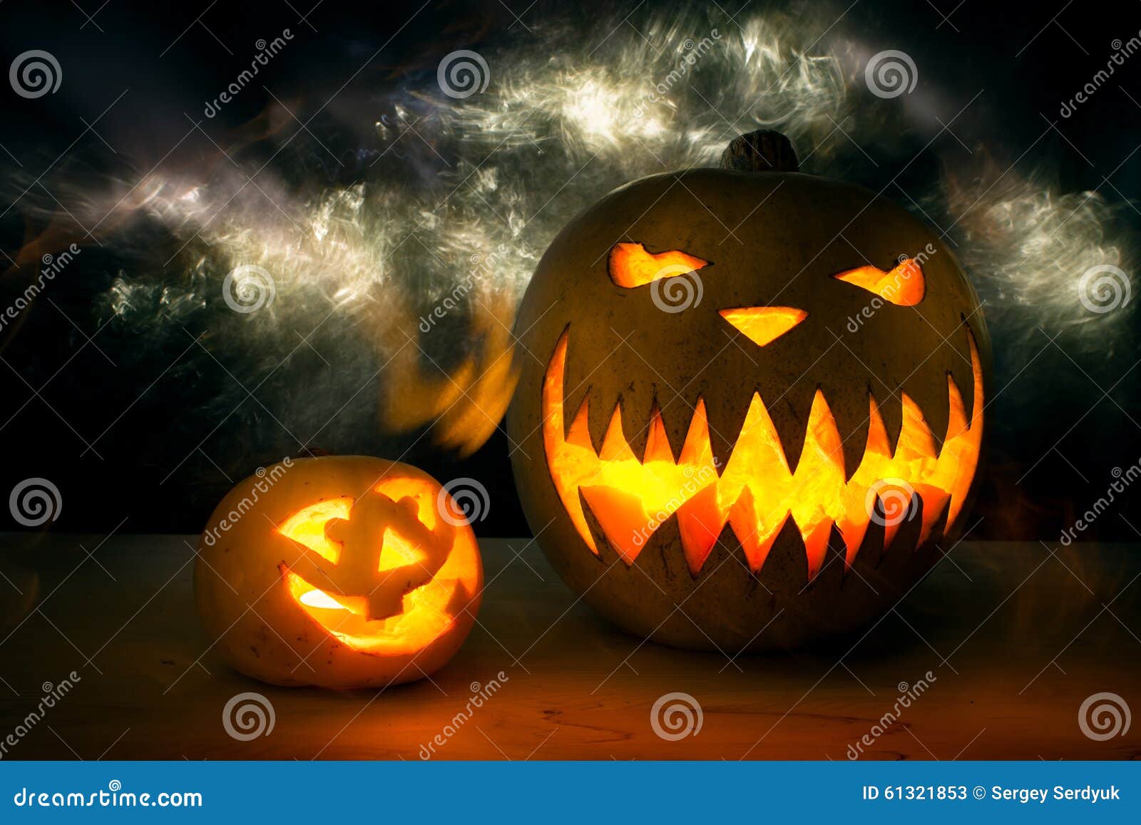 Magic Halloween pumpkins stock image. Image of fred, pumpkin - 61321853