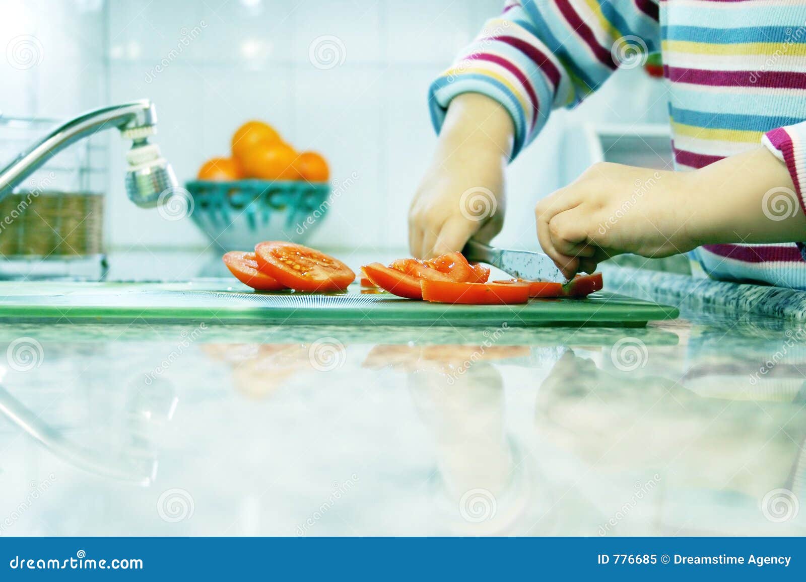 Magic hands stock image. Image of food, girl, alone, kitchen - 776685