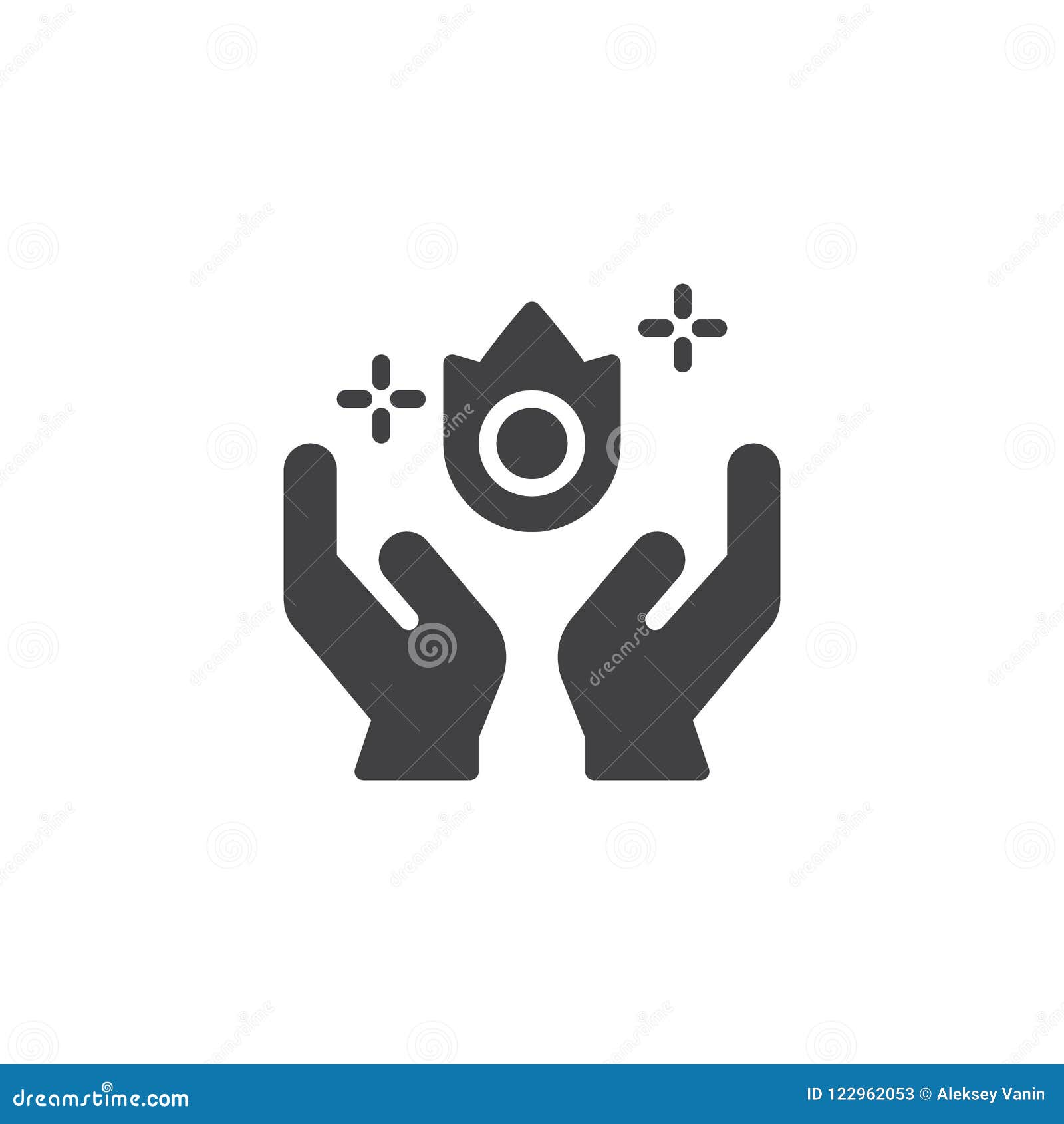 Magic Hands Vector Magician Or Illusionist Holding Magical Wand Or Glow ...