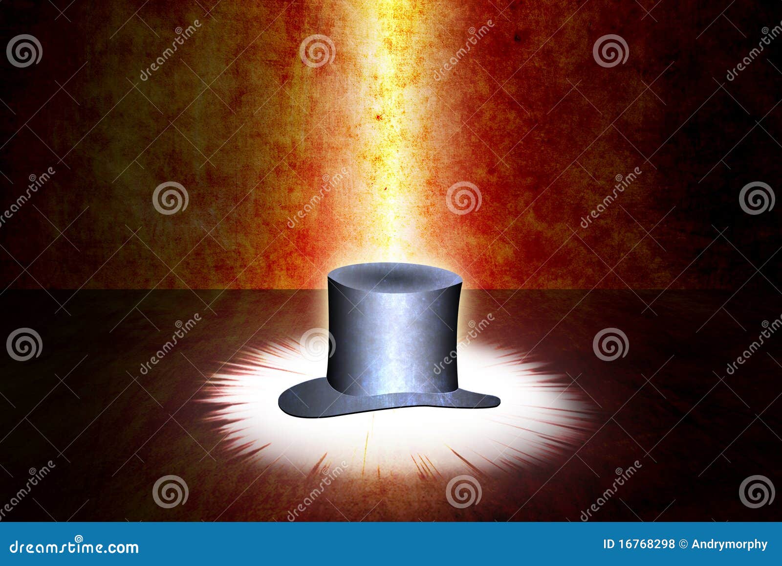 Magic hat stock illustration. Illustration of entertainment - 16768298