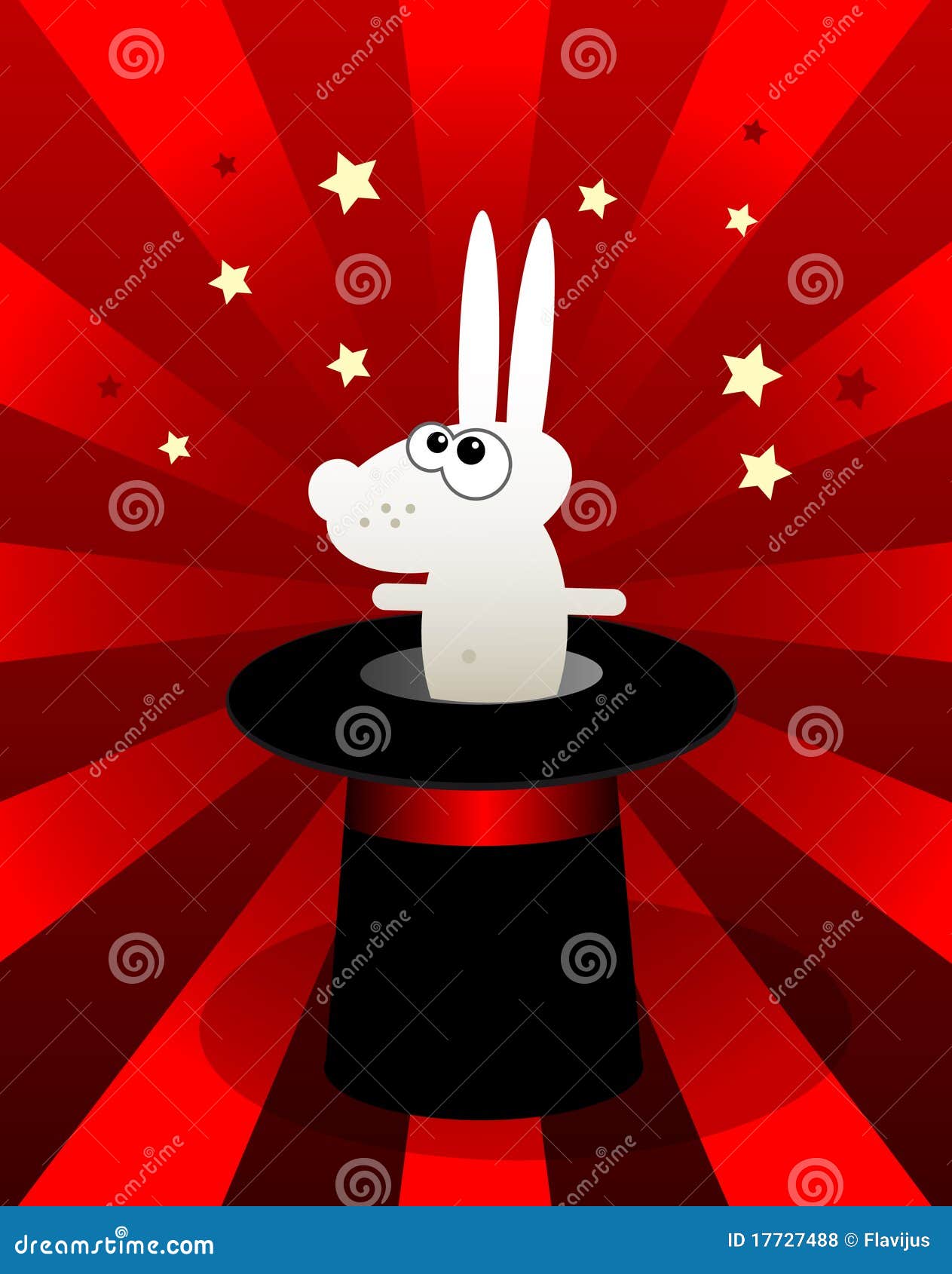Magic hat stock vector. Illustration of theater, metaphor - 17727488