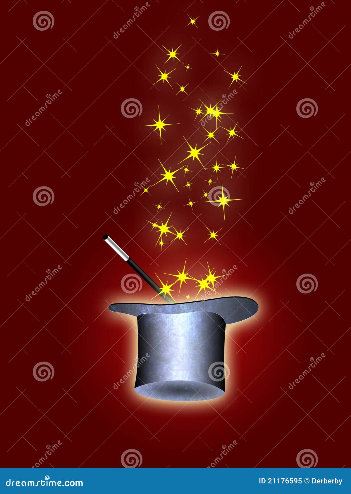 Magic hat stock illustration. Illustration of concept - 21176595