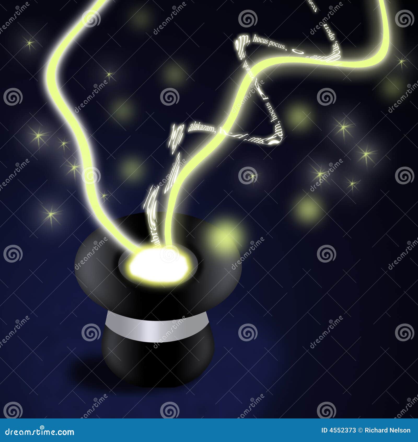 Magic Hat stock illustration. Illustration of entertainment - 4552373