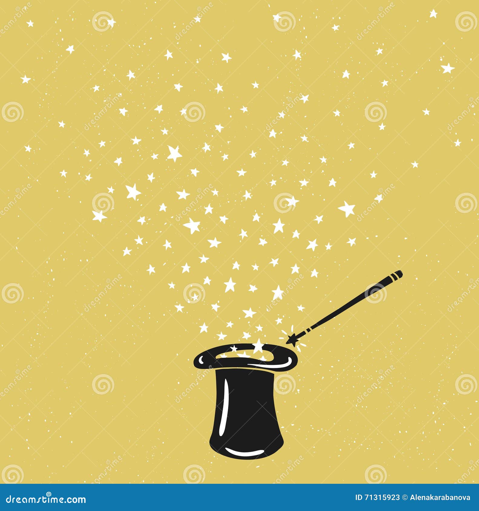 Magic Hat Background