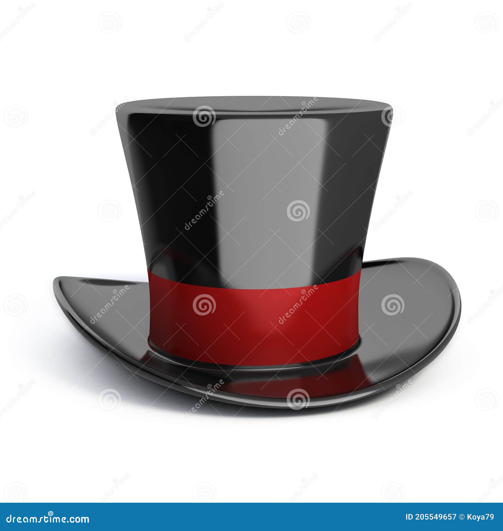 Magic Hat Isolated on White Background Stock Illustration ...