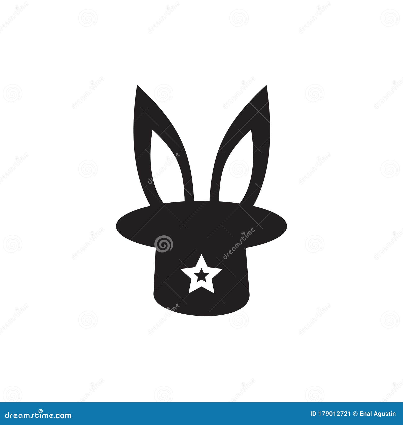 Magic Hat Logo Icon Design Template Stock Vector - Illustration of ...