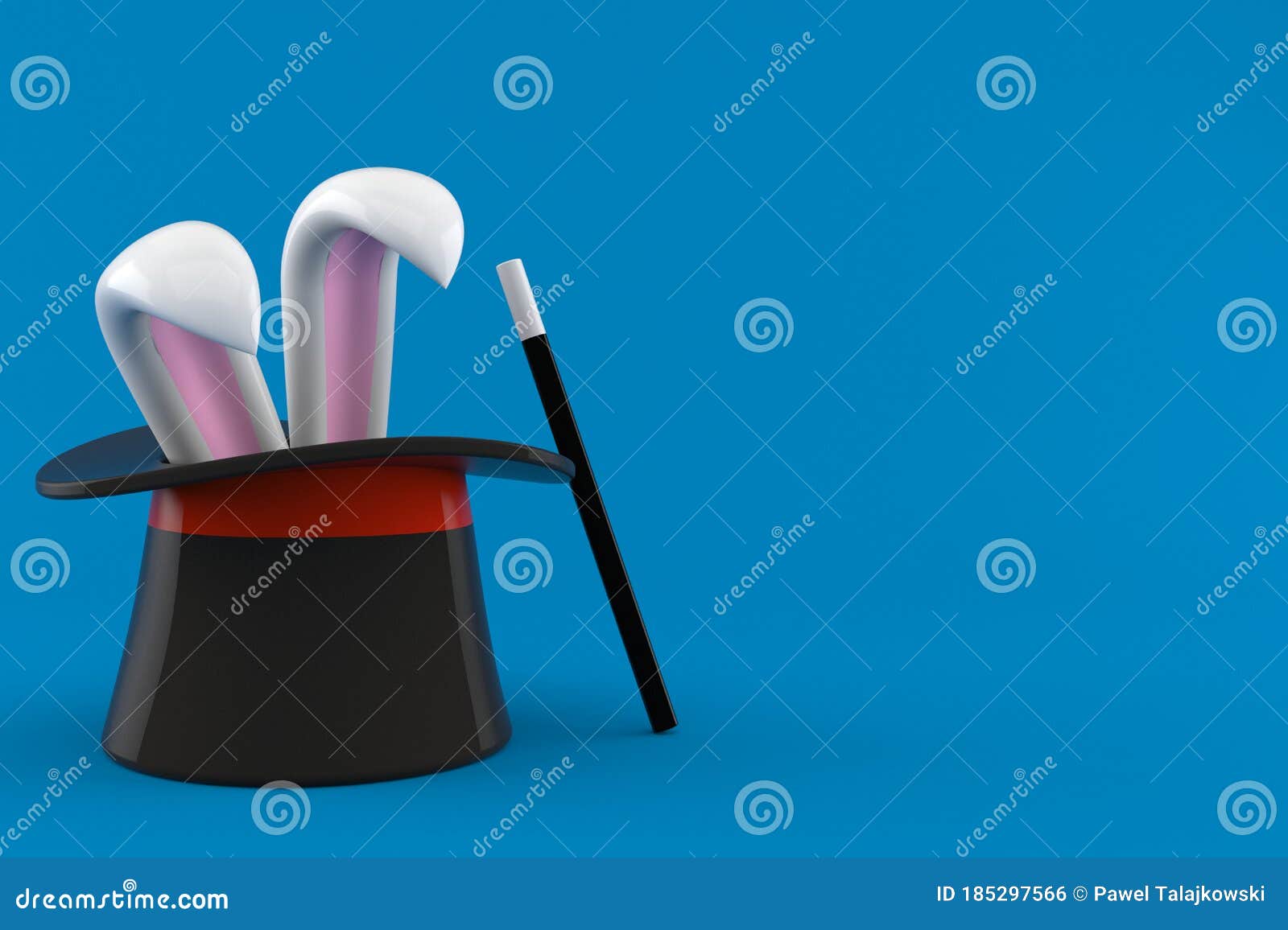 Rabbits Ears Neon Sign Vector Poster On Blue Brick Background ...