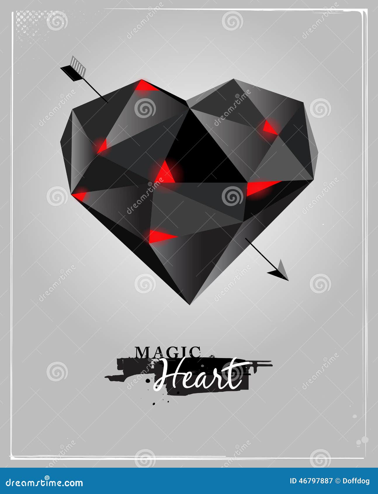 Magic Heart Lights - Show Presentation In Heart And Love - Glowing ...