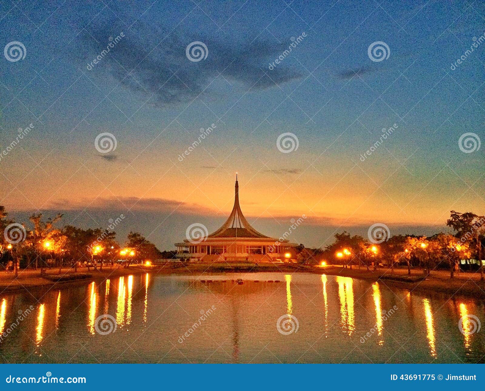 Magic hour stock image. Image of magic, thailand, bangkok - 43691775