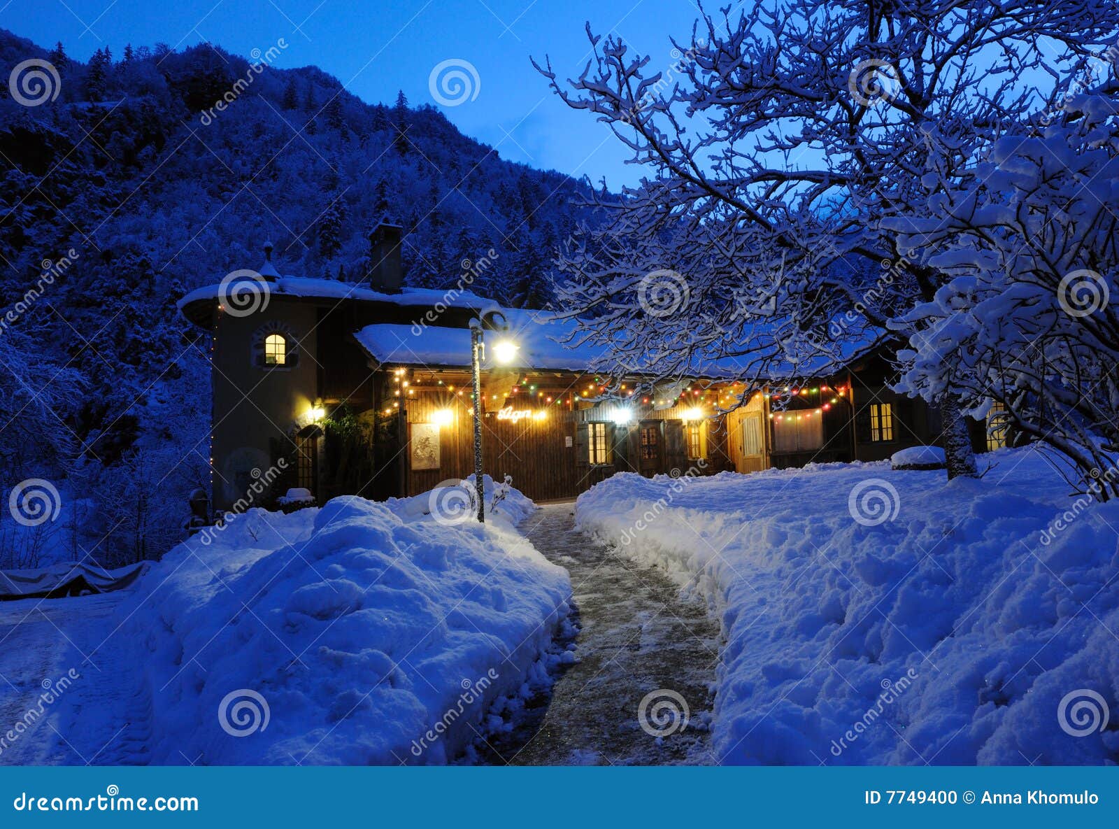 Magic house stock photo. Image of illumination, illuminated - 7749400