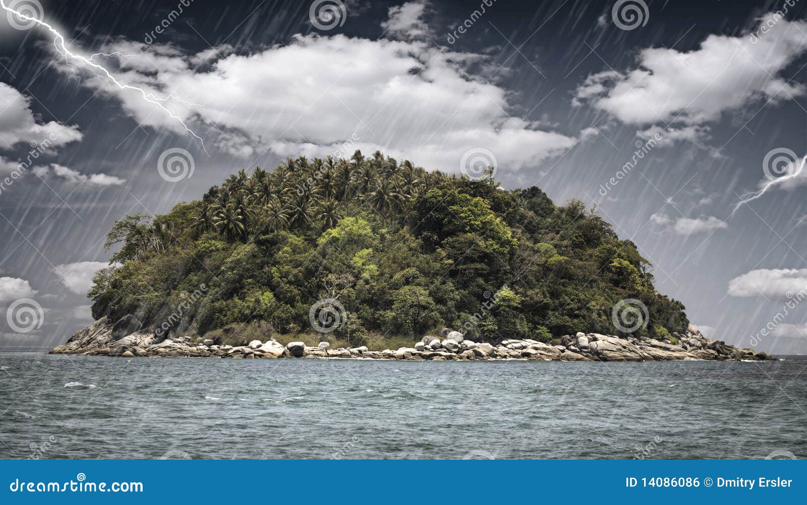 Magic island stock photo. Image of lagoon, seascape, beach - 14086086