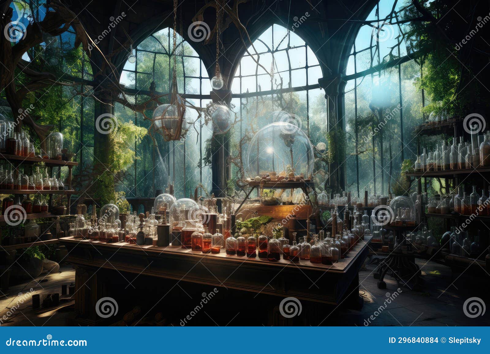 Magic Laboratory with Objects and Experiments with Huge Windows ...