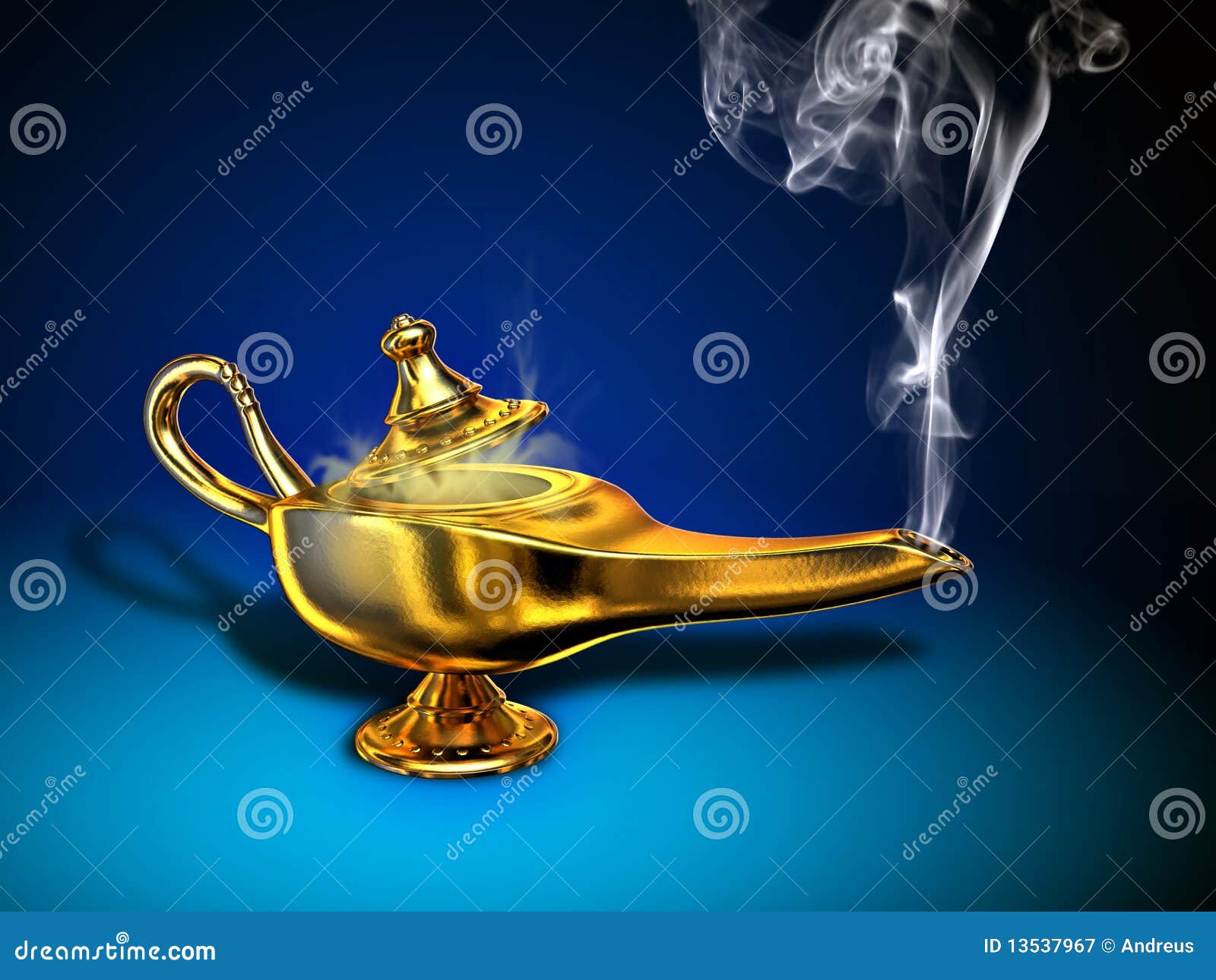 Magic Lamp stock illustration. Illustration of arabic - 13537967