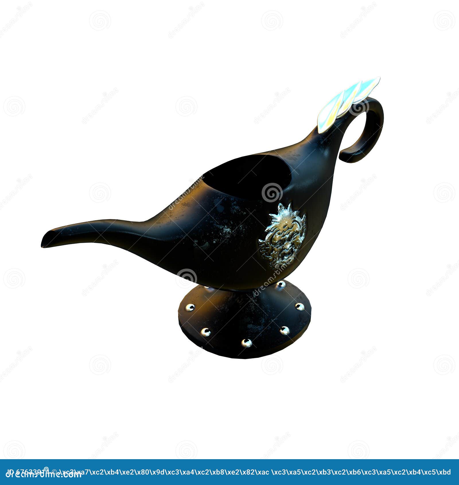 Magic lamp stock illustration. Illustration of fantasy - 67633914
