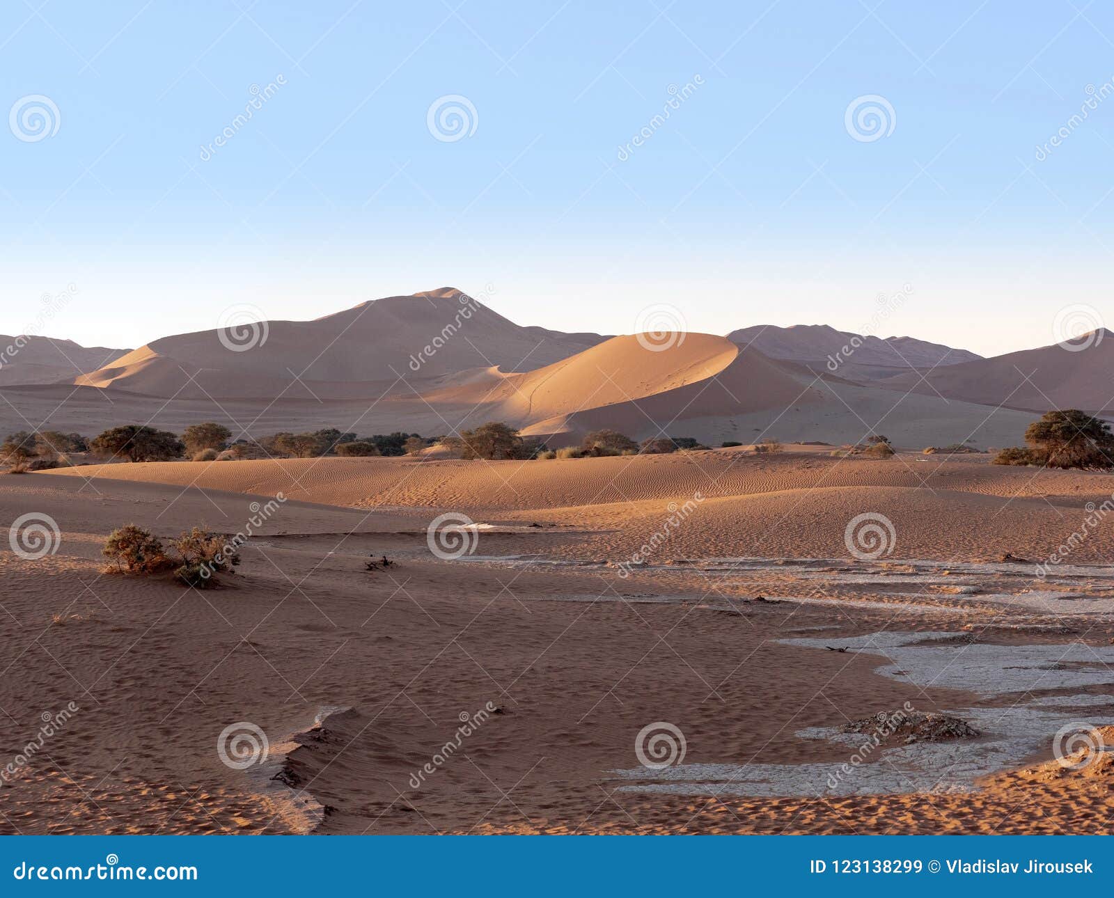 Magic Landscape in Deadvlei, Namibia Stock Image - Image of deadvlei ...
