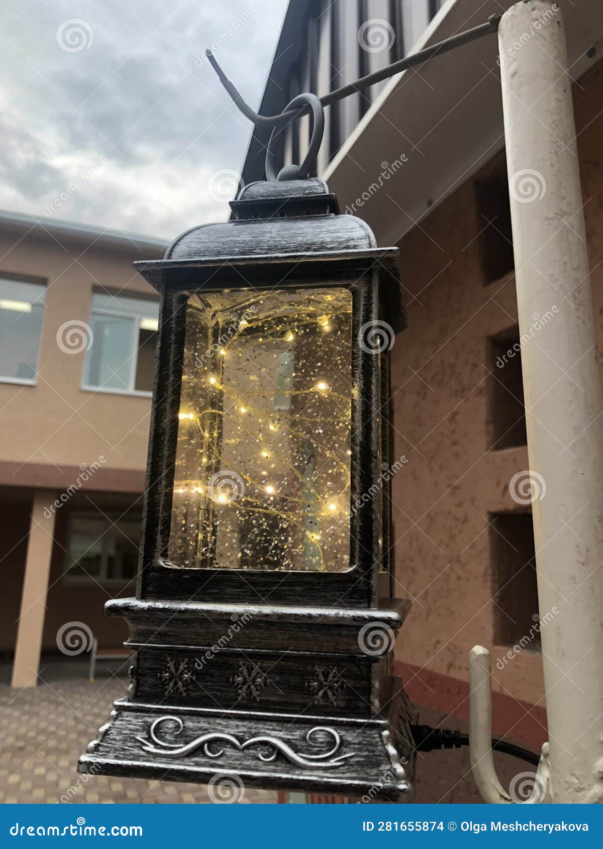 Magic in the lantern stock photo. Image of streetlight - 281655874