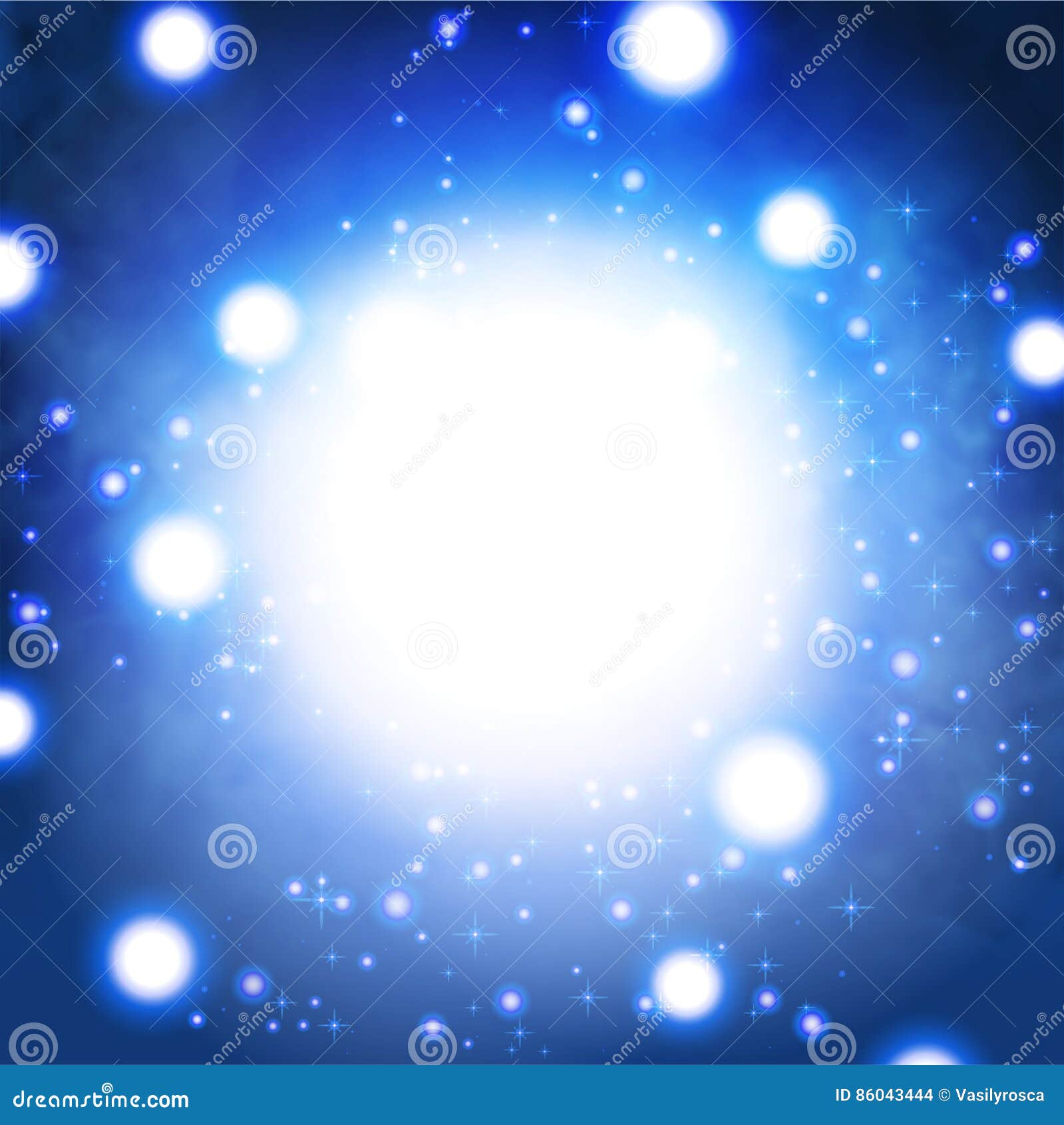 Magic Light Background. Glowing Shining Particles Template Stock Vector ...