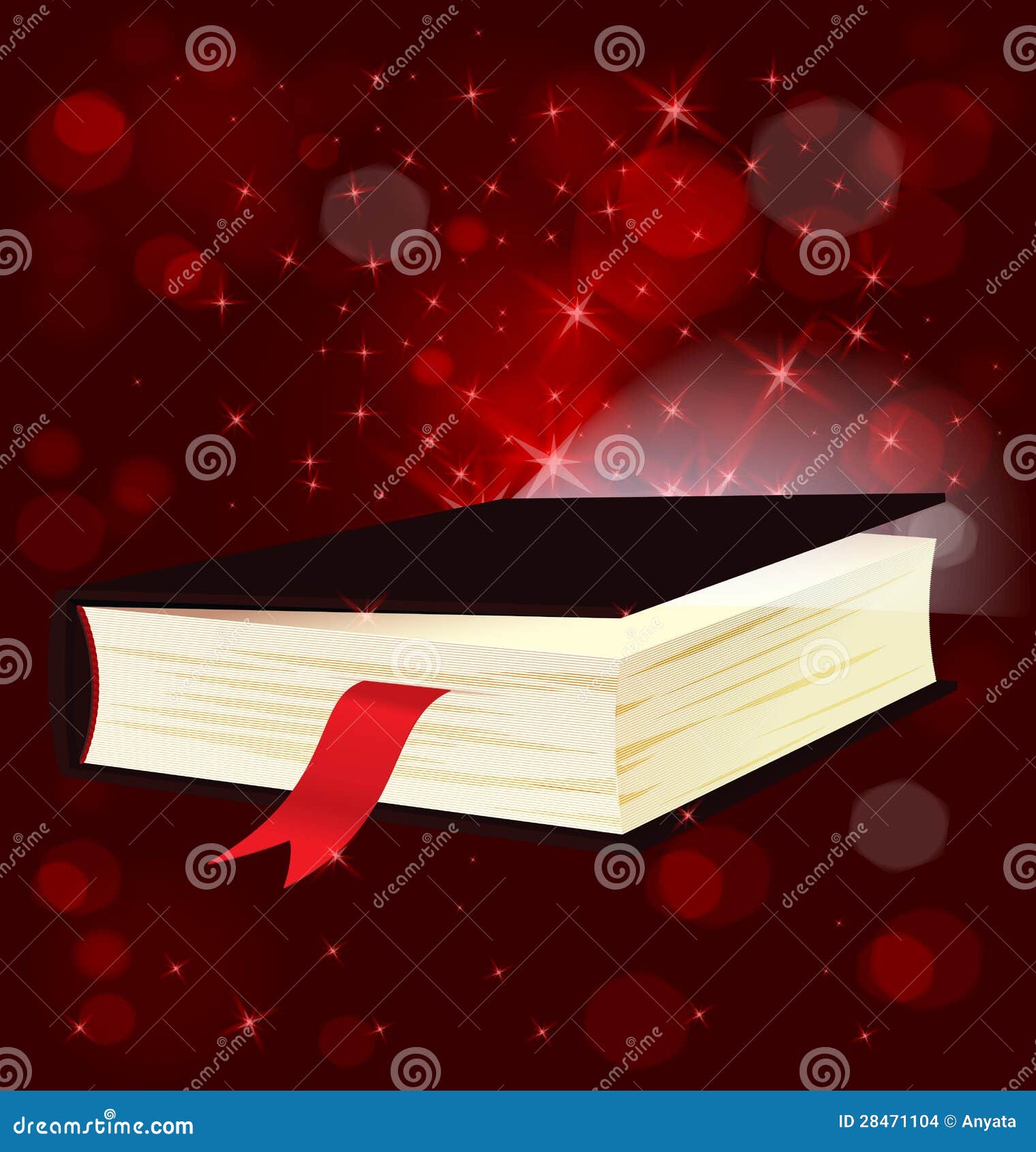 Magic light book vector stock vector. Illustration of library - 28471104