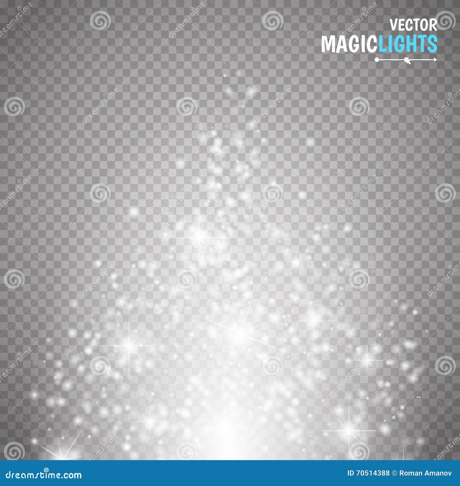 Magic Light Effect. Glow Special Effect Light, Flare, Star and Burst ...