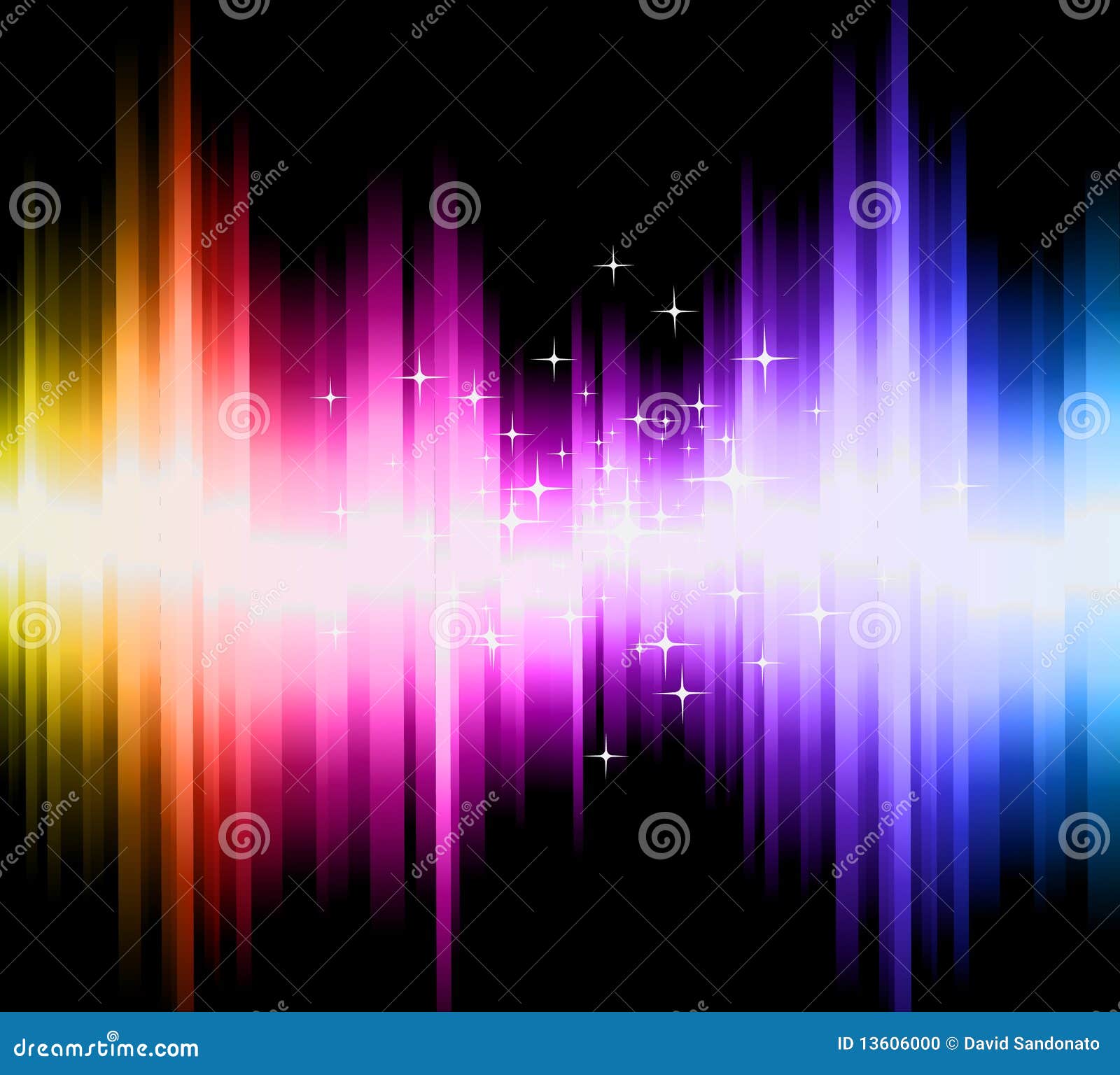 Magic Lights with Colorful Gradient Stock Vector - Illustration of ...