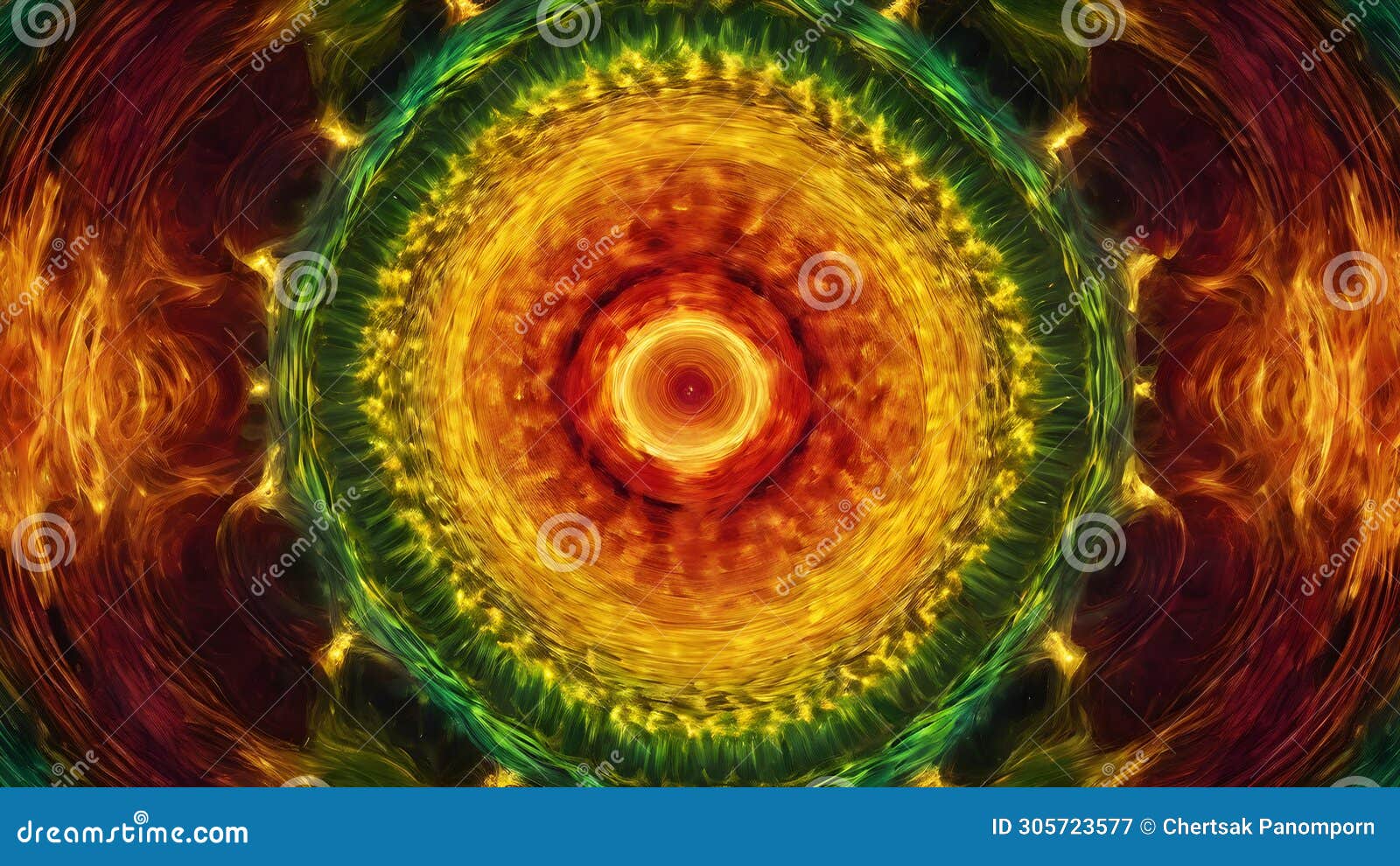 Magic Loop Background Pattern, Generative Ai Illustrator Stock ...