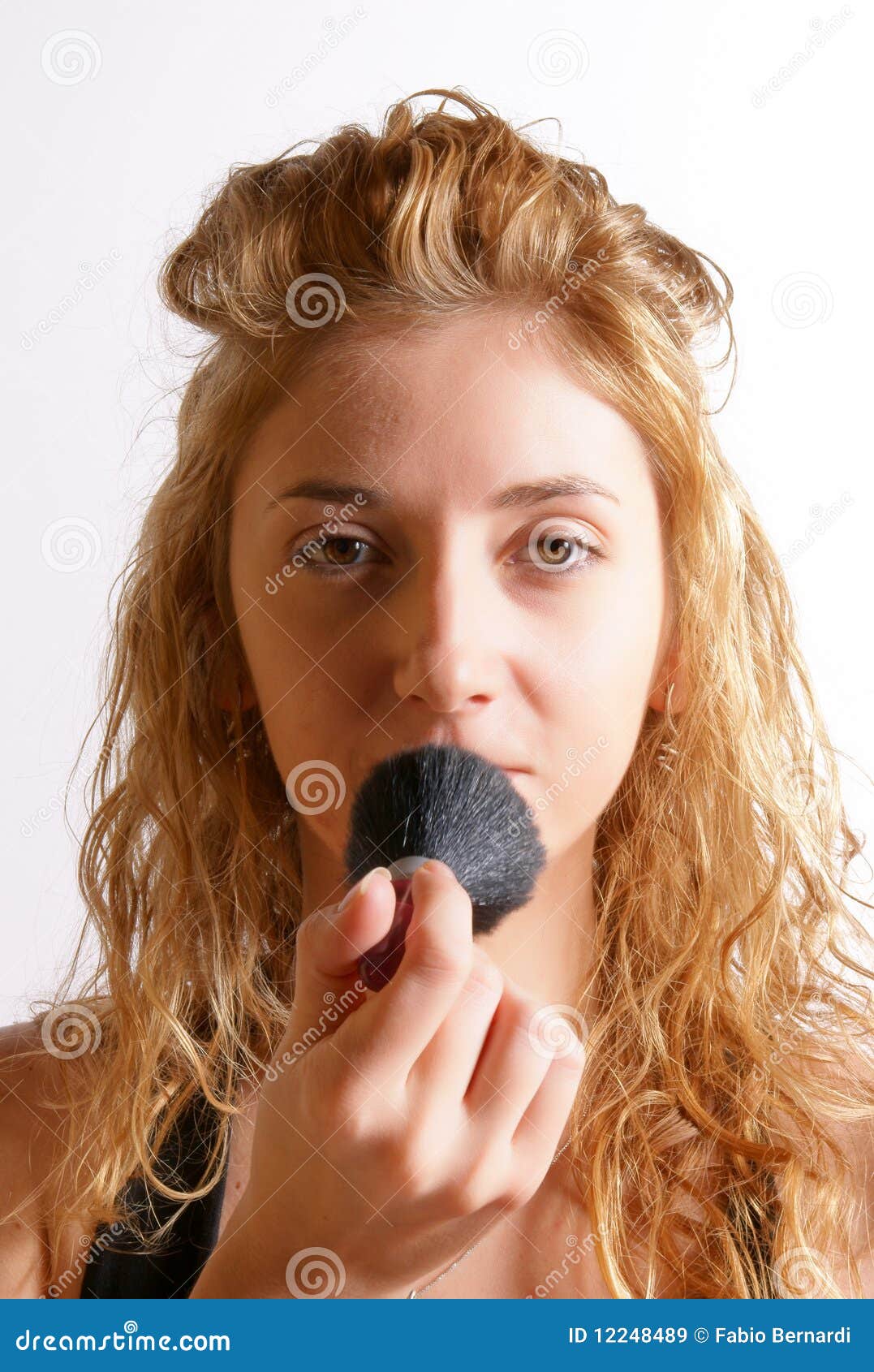 The magic of make up stock image. Image of looking, attractive - 12248489