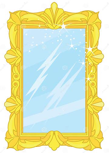 Snow White Magic Mirror stock vector. Illustration of lady - 152002115