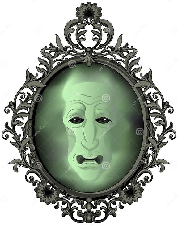 The Magic Mirror stock vector. Illustration of fairytale - 89171242