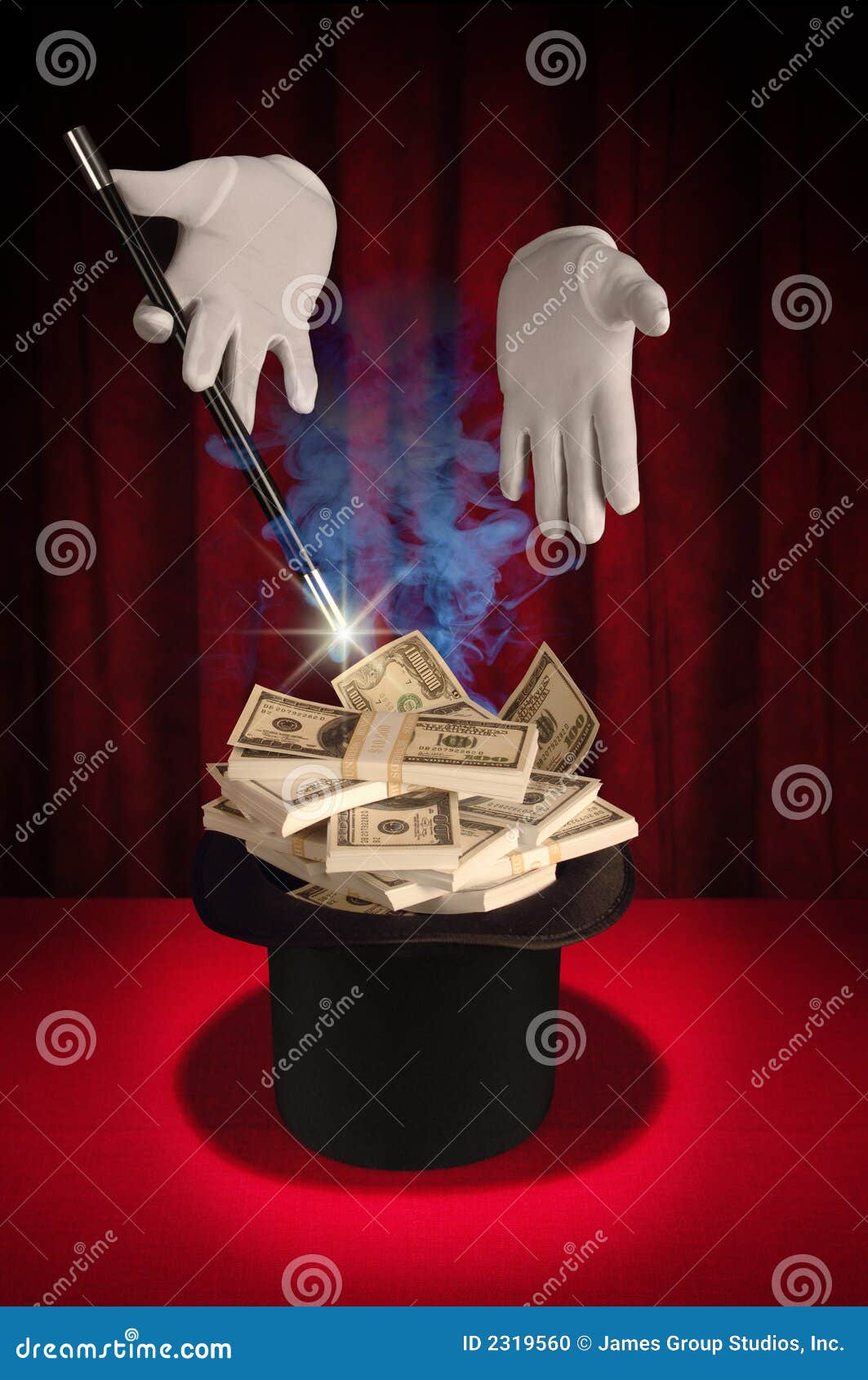 Magic Money stock photo. Image of investment, mirrors - 2319560