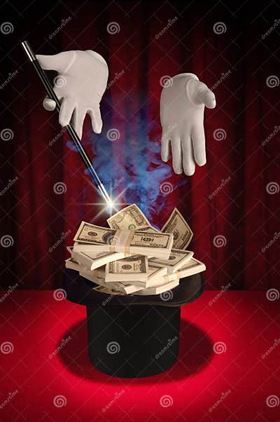 Magic Money stock photo. Image of investment, mirrors - 2319560