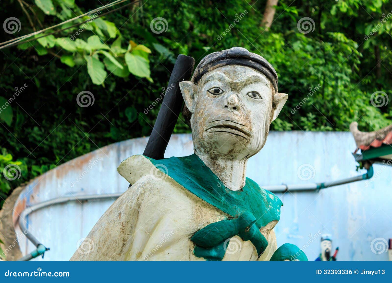 Magic monkey in Thailand stock photo. Image of monk, goddess - 32393336