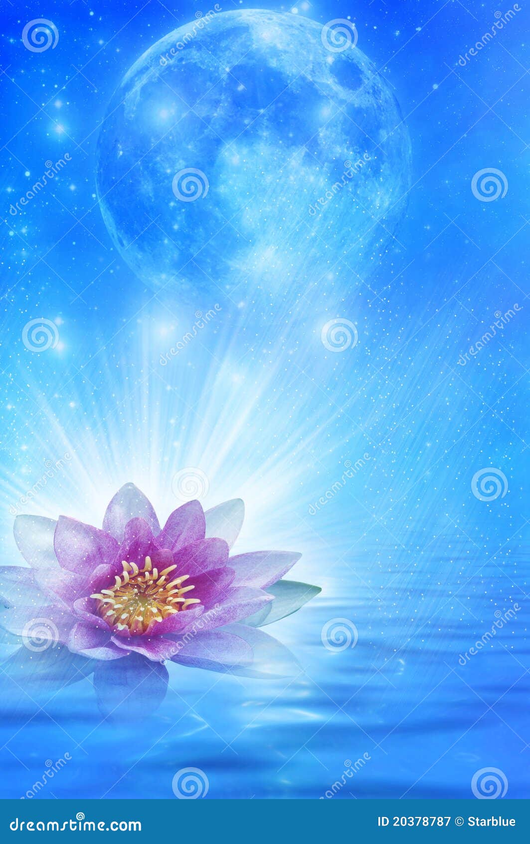 Magic Moon background stock illustration. Illustration of copy - 20378787