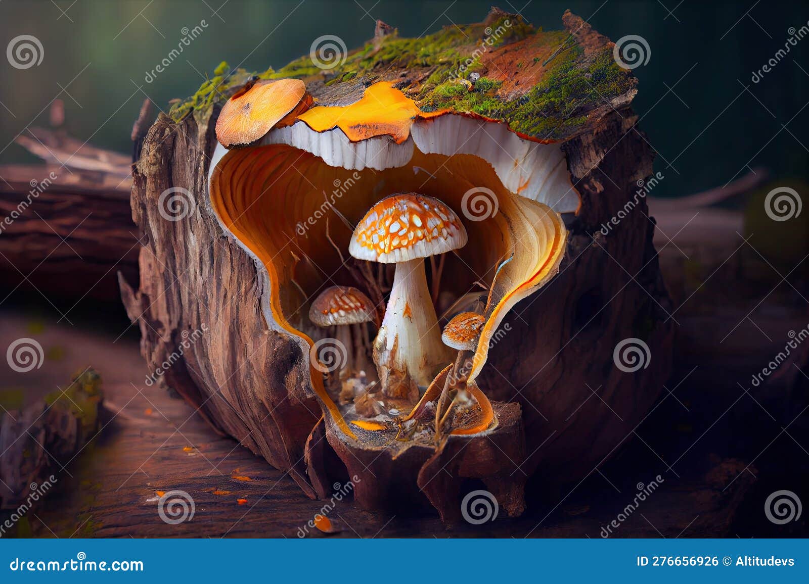 Magic Stump Stock Photography | CartoonDealer.com #47798582