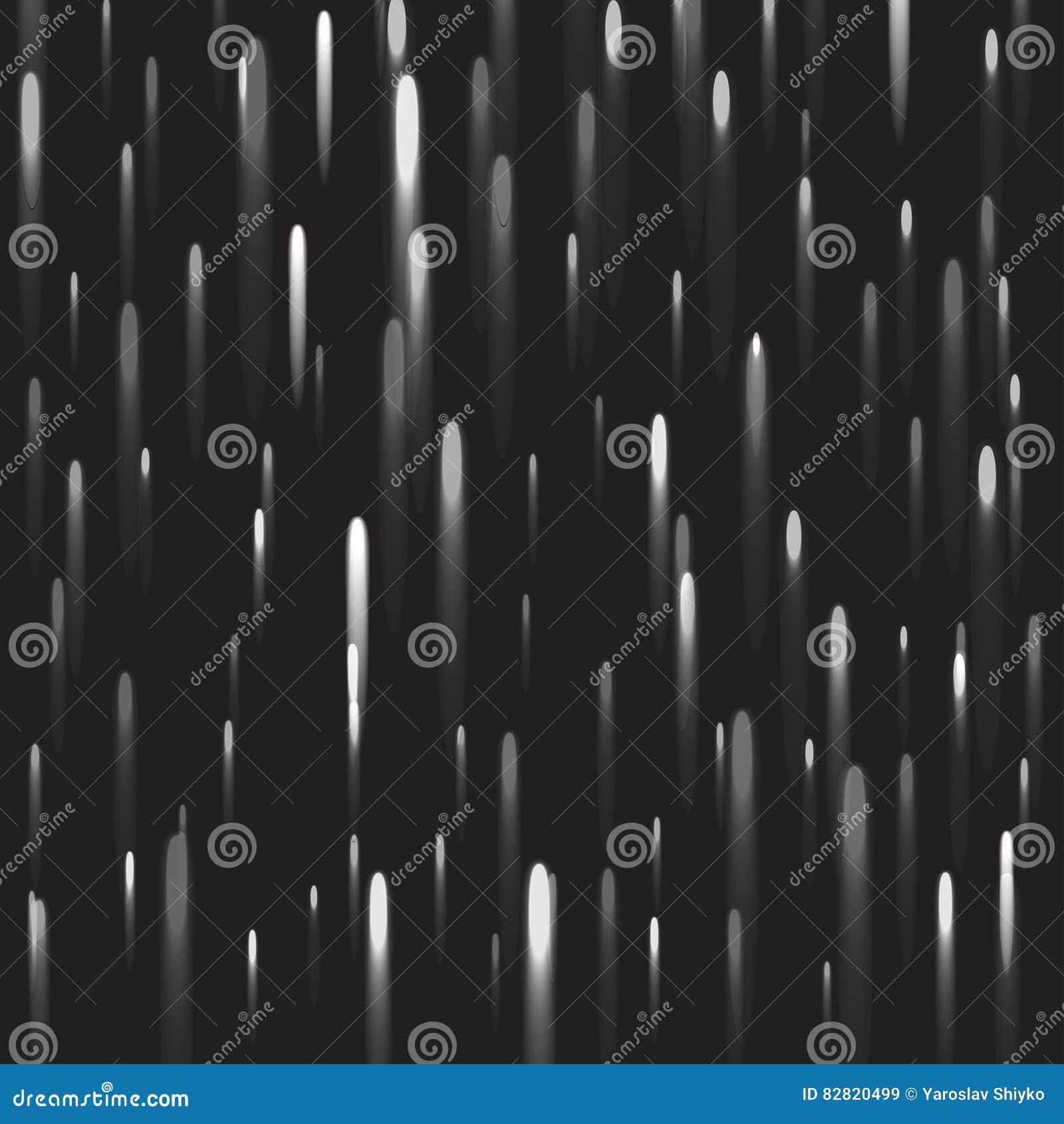 Magic Neon White Light Rays, Seamless Abstract Background Stock Vector ...