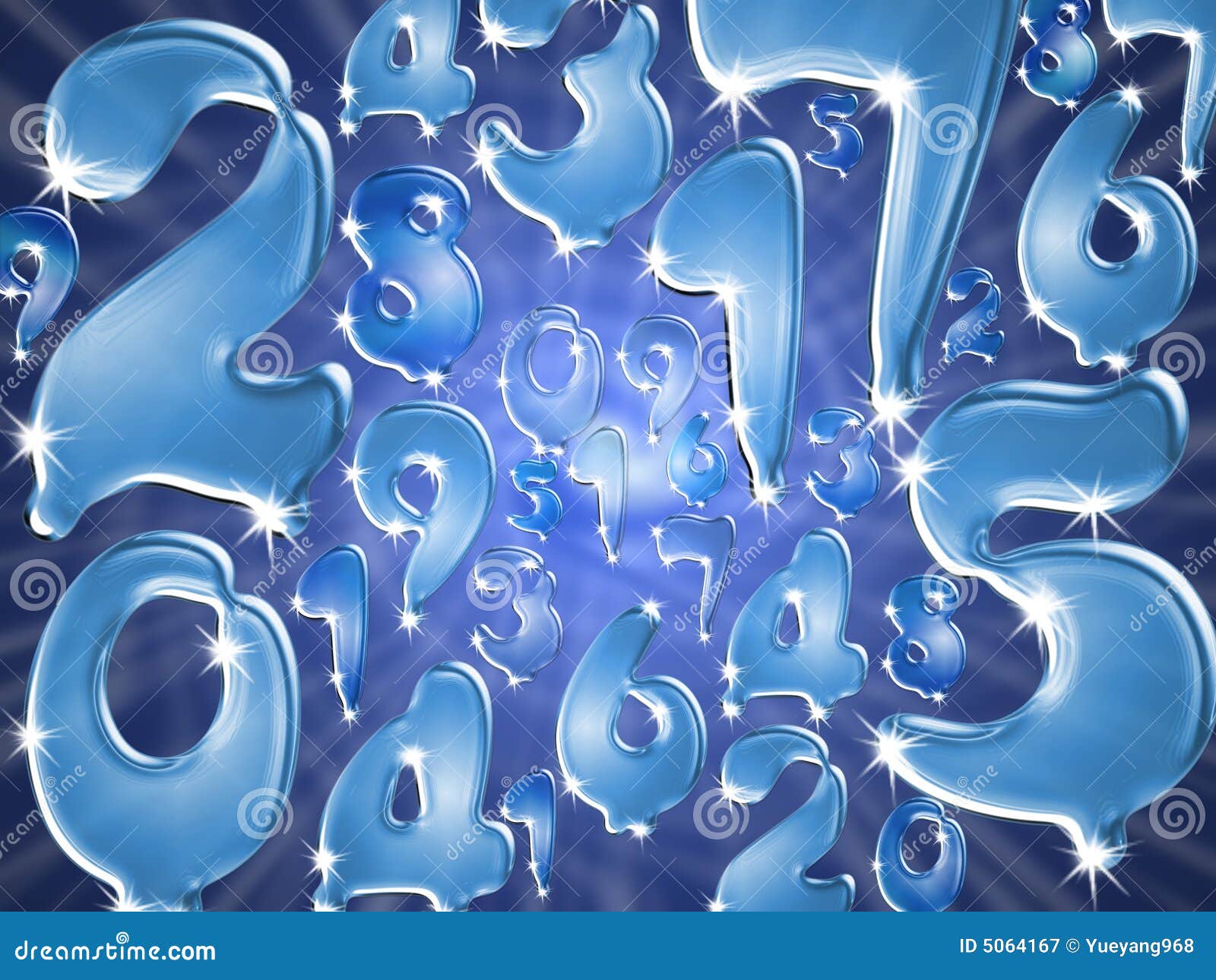 Magic number stock illustration. Illustration of isolated - 5064167