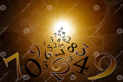 The magic numbers stock illustration. Illustration of determination ...