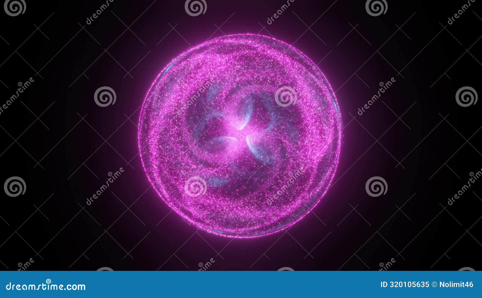 Magic particle sphere stock illustration. Illustration of magic - 320105635