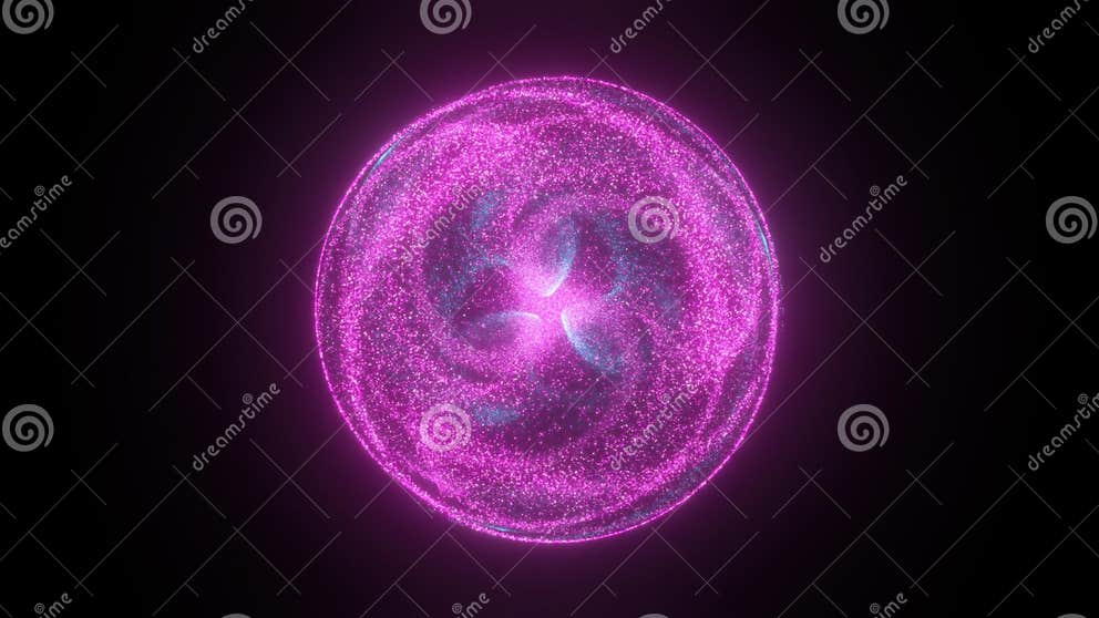 Magic particle sphere stock illustration. Illustration of magic - 320105635