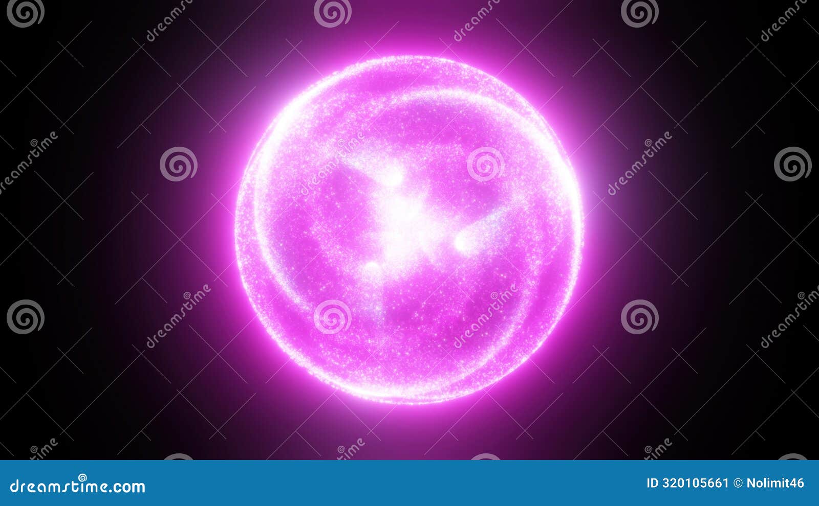 Magic particle sphere stock illustration. Illustration of mystic ...