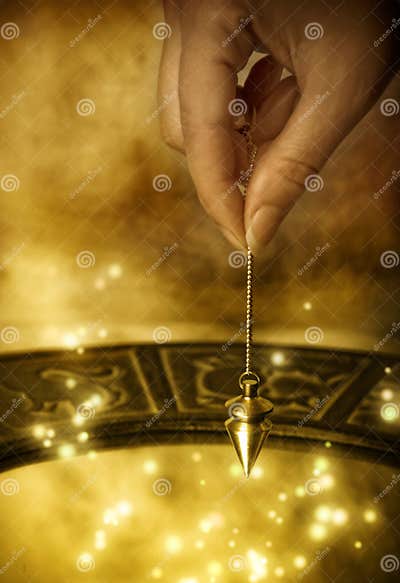 Magic pendulum stock image. Image of teller, female, mystical - 10482385