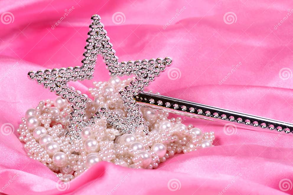 Magic Pink stock image. Image of necklace, feminine, pink - 8292583