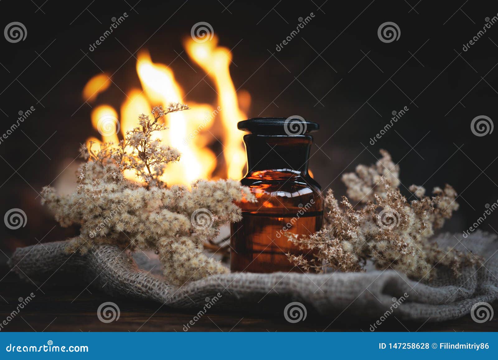 Witchcraft. stock photo. Image of bonfire, burning, branch - 147258628