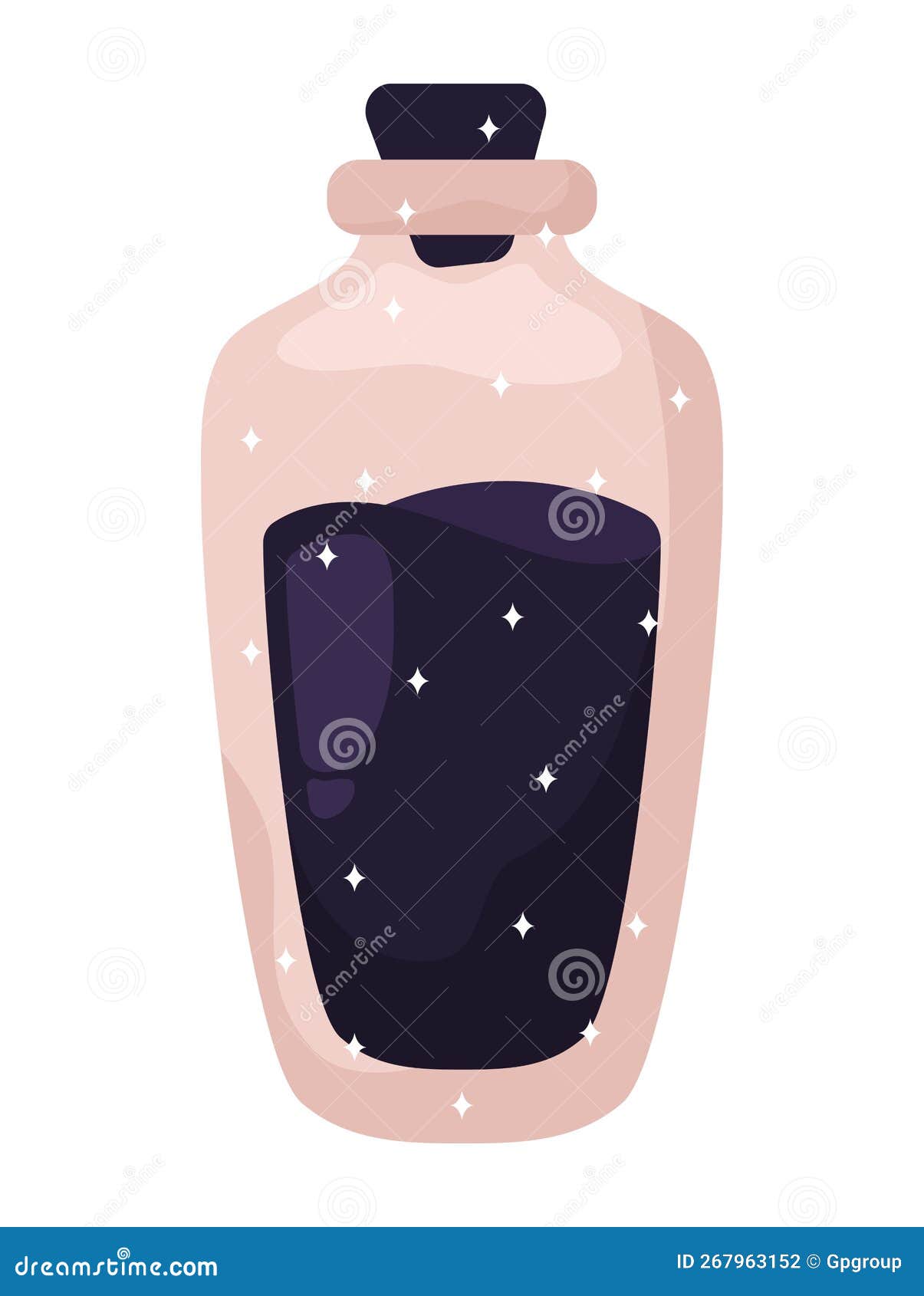 Magic potion design stock vector. Illustration of drink - 267963152
