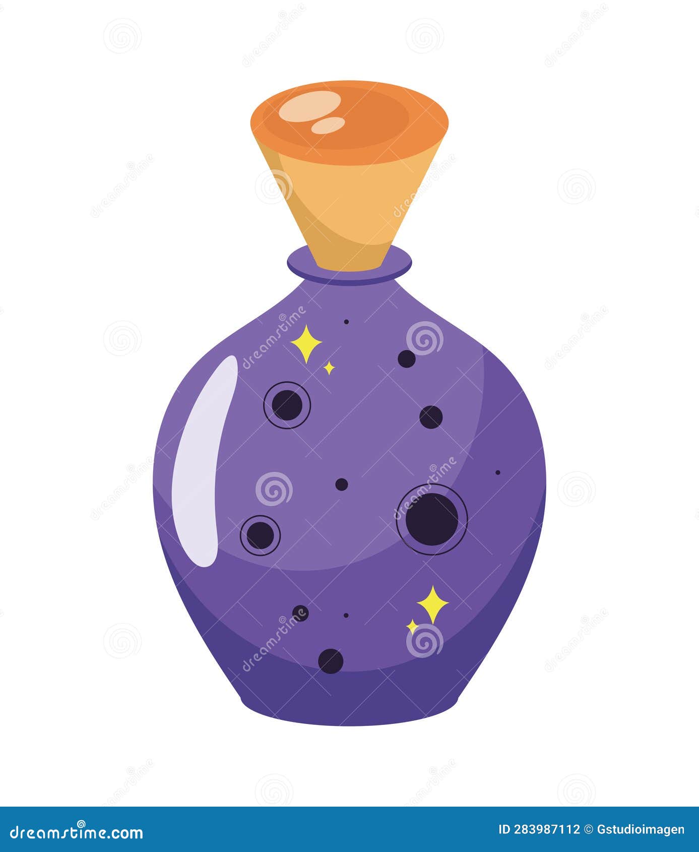 Magic Potion Esoteric Concept Stock Vector - Illustration of sacred ...