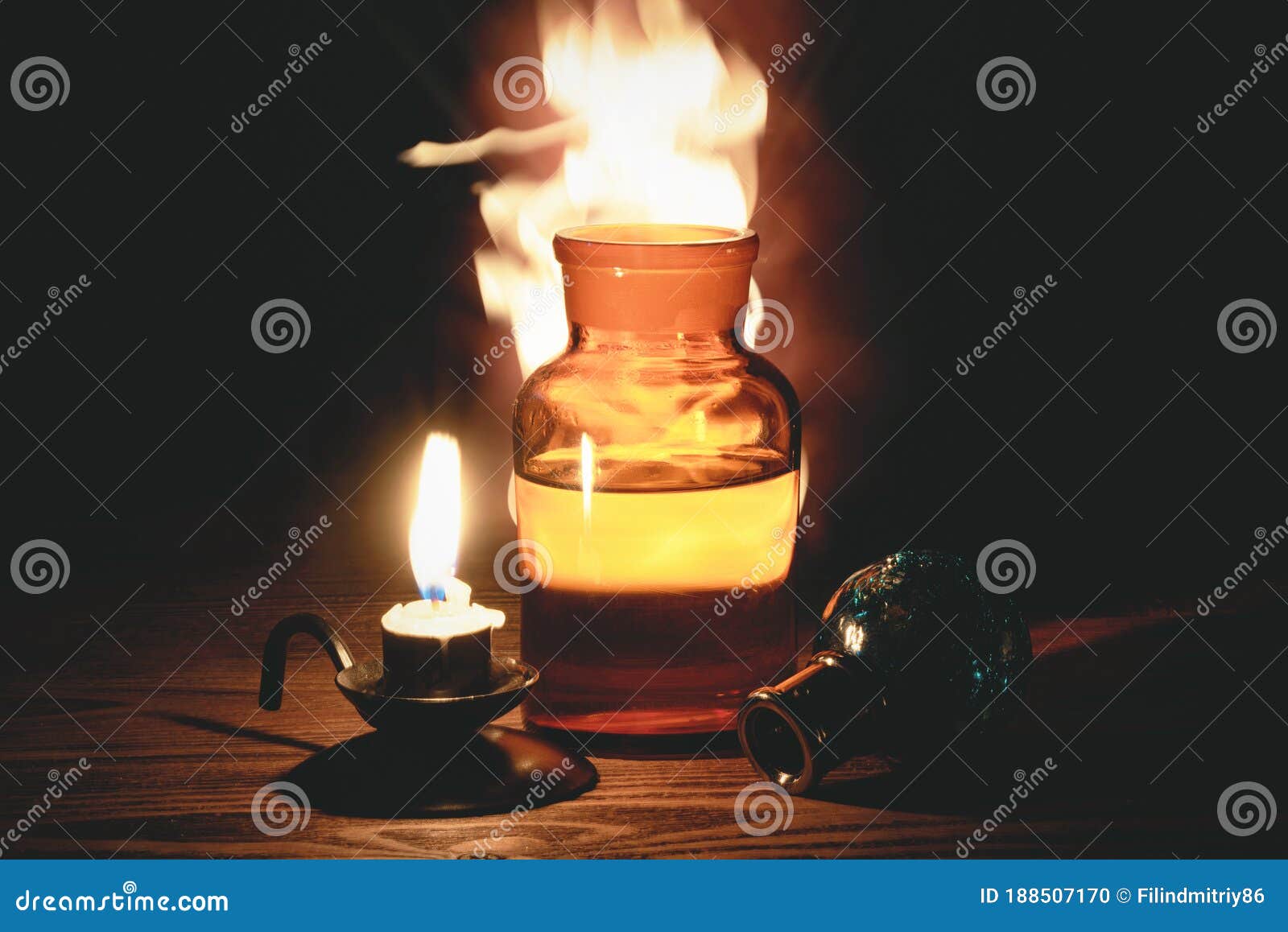Magic potion stock photo. Image of druid, enchantment - 188507170