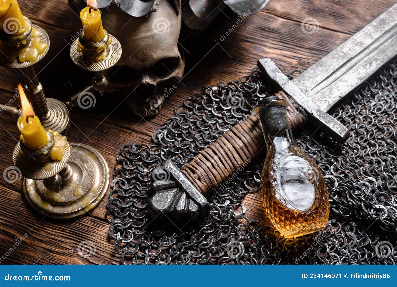 Magic potion stock image. Image of desk, view, table - 234146071