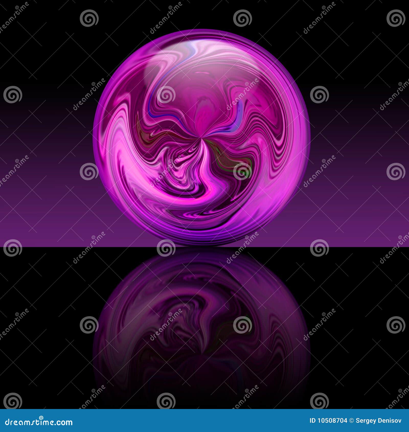 Magic Purple Square Of Thunder Storm Blue Lightnings. Magic And Bright ...