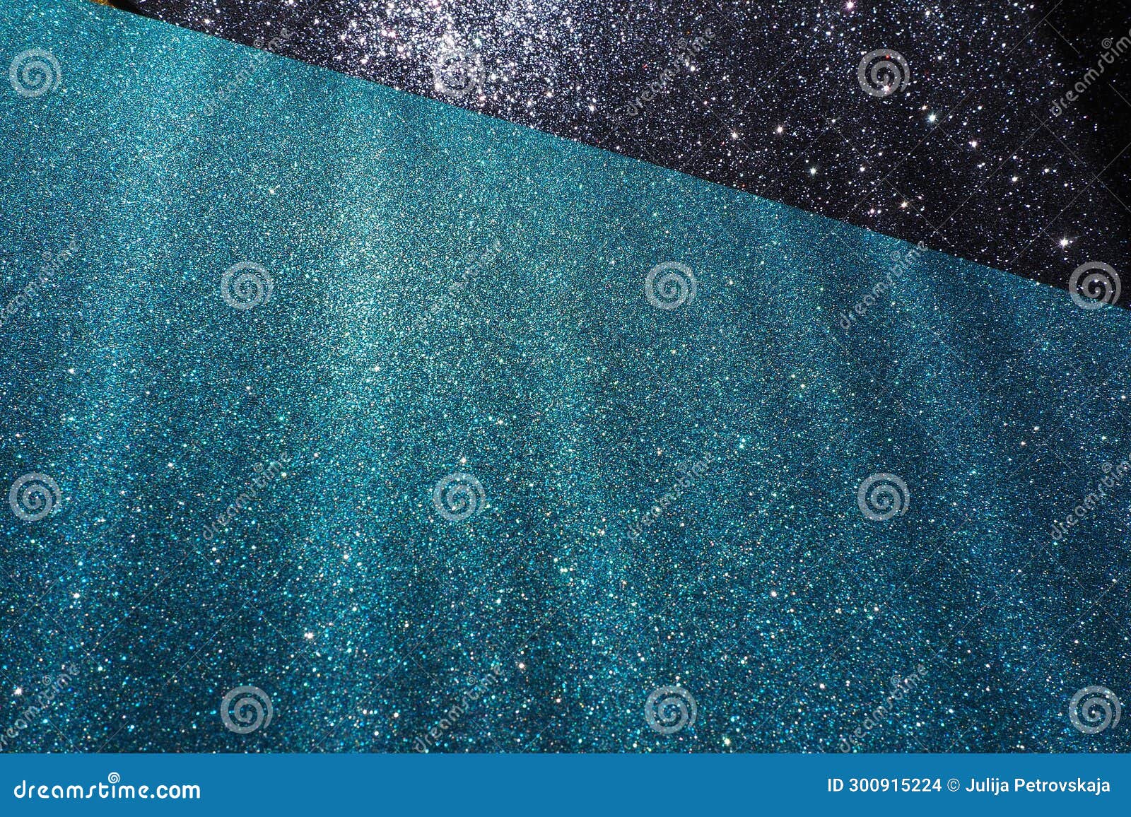 Magic Rays of Light on Blue Black Surface. Bokeh, Dust Particles ...