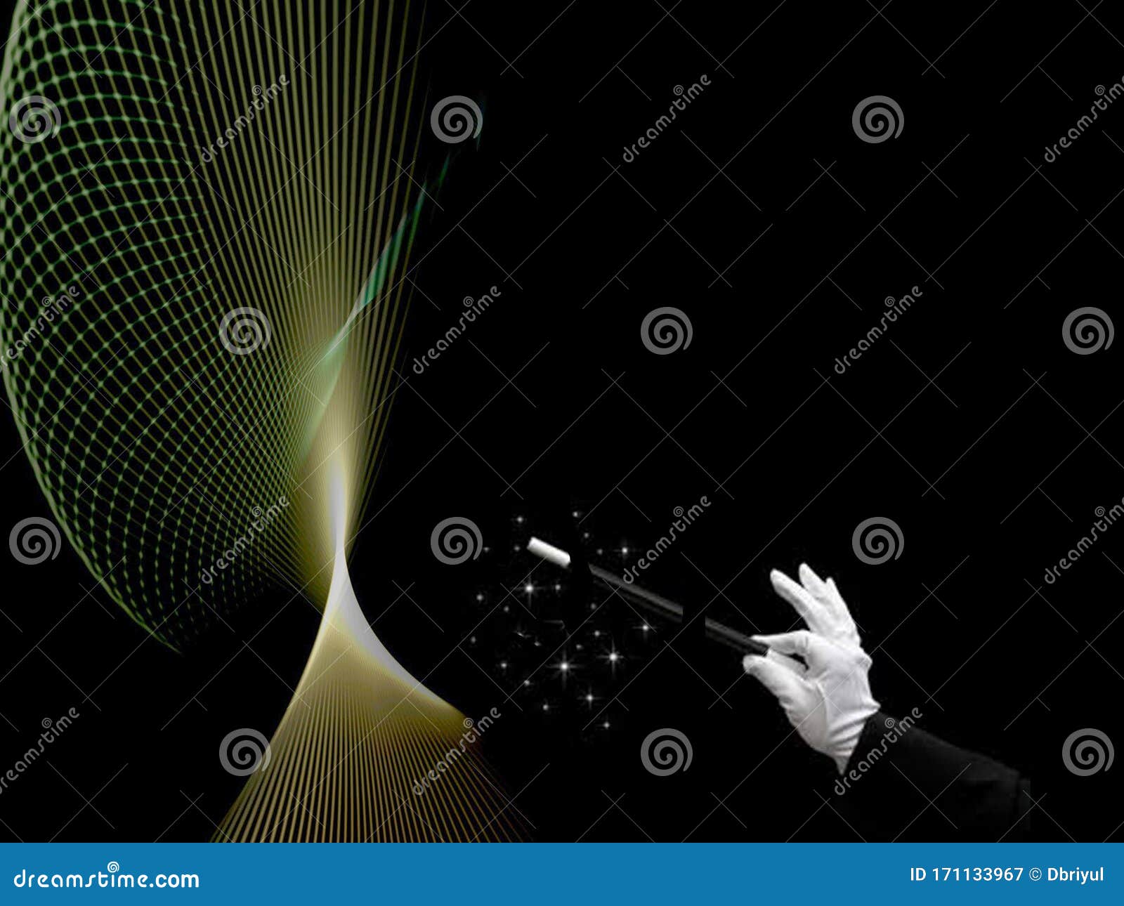 Magic Representation by Computer Generated Colorfull Lines on Black ...